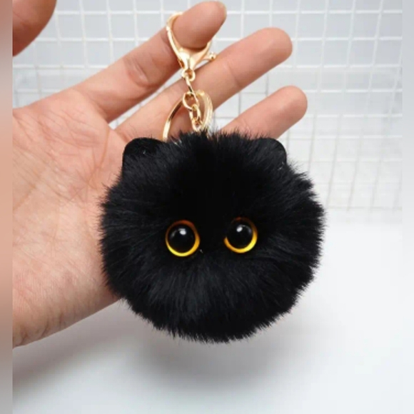 Accessories | Cute Plush Cat Keychain | Poshmark